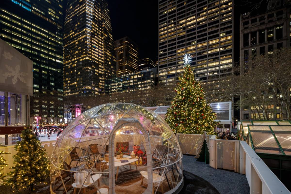 Rosy Igloos in New York City